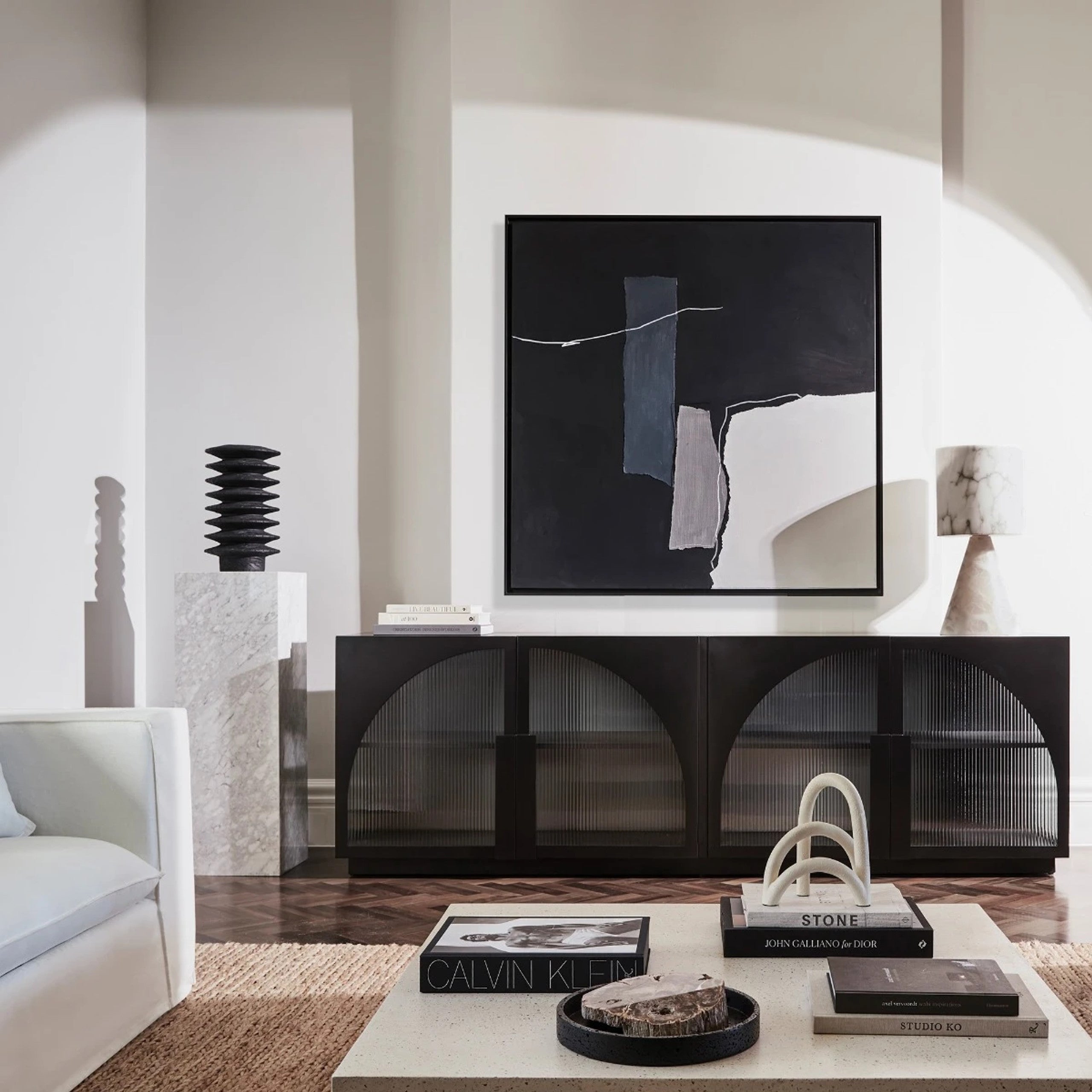 Isabella Low Entertainment Unit – Yovalighting